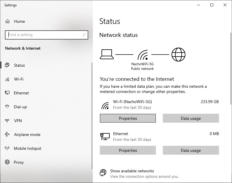 Setting a static IP in Windows 10 - homelab101